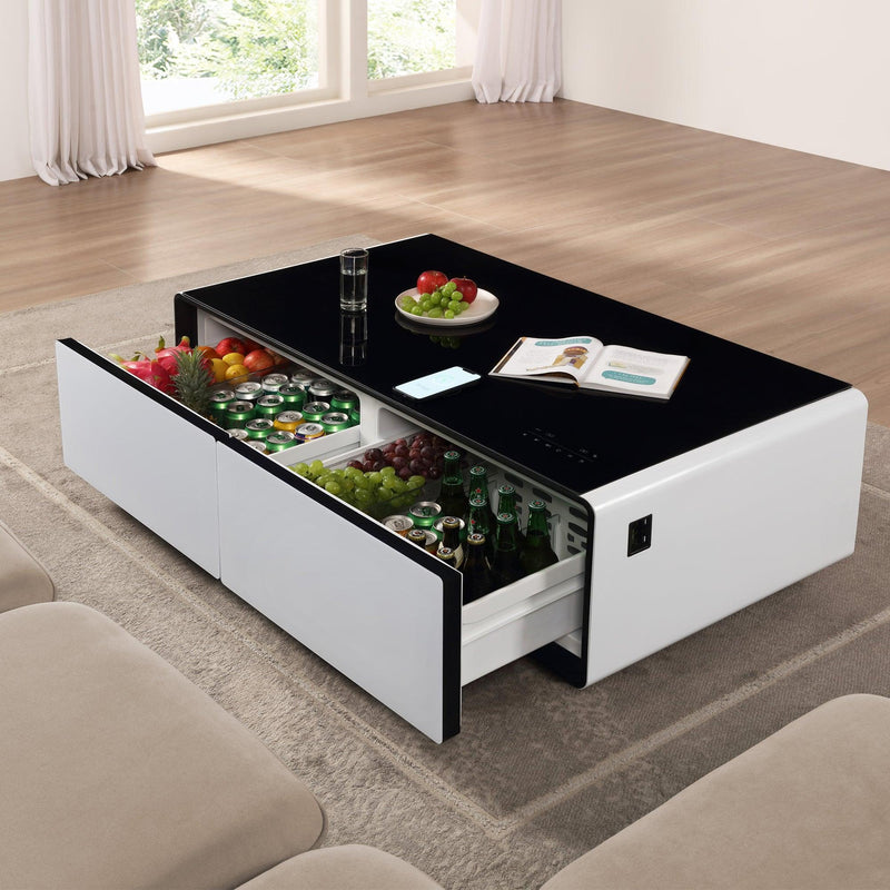 Coffee table refrigerator bluetooth speaker store